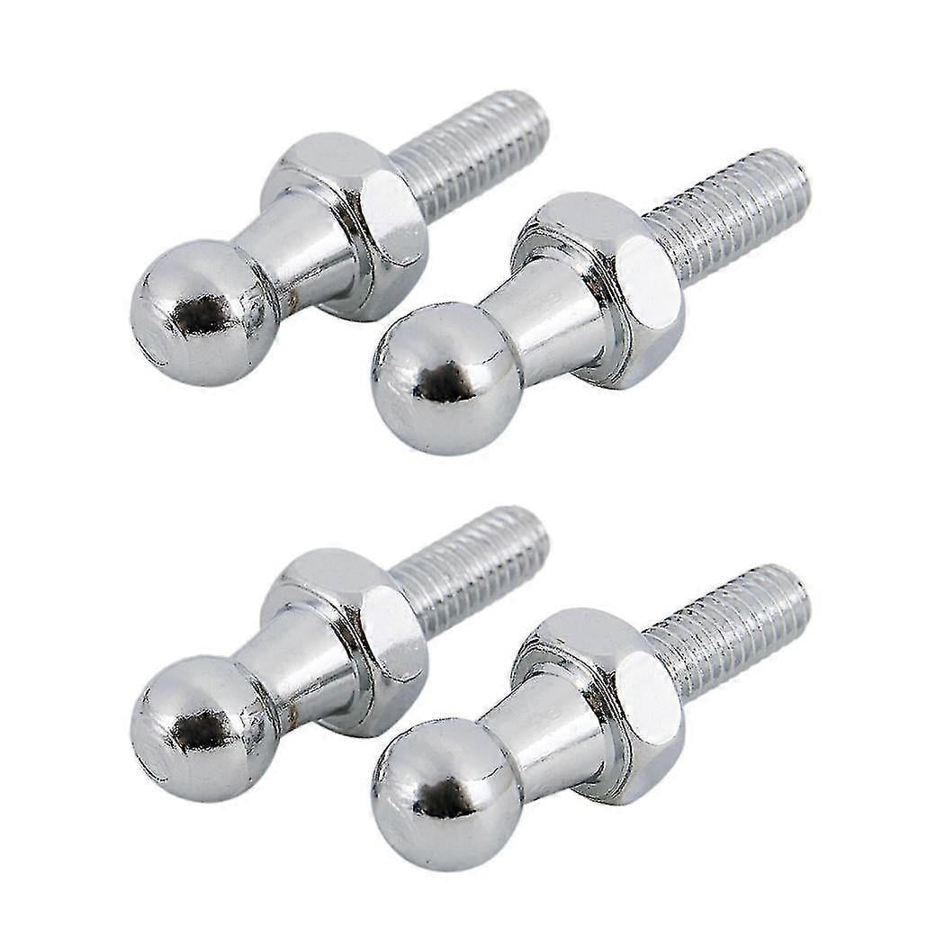 4x 10mm Ball Stud Bolt M8 For Gas Struts Ball Ended Bolt Bonnet Hatch ...