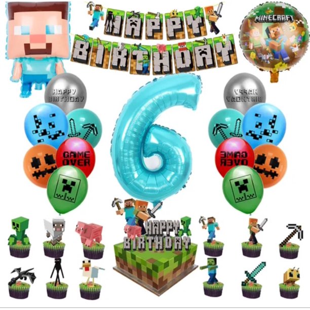 Minecraft Party Supplies in Party & Occasions - Walmart.com