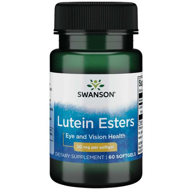 Swanson Lutein Esters 20 mg 60 Softgels. - Walmart.com - Walmart.com