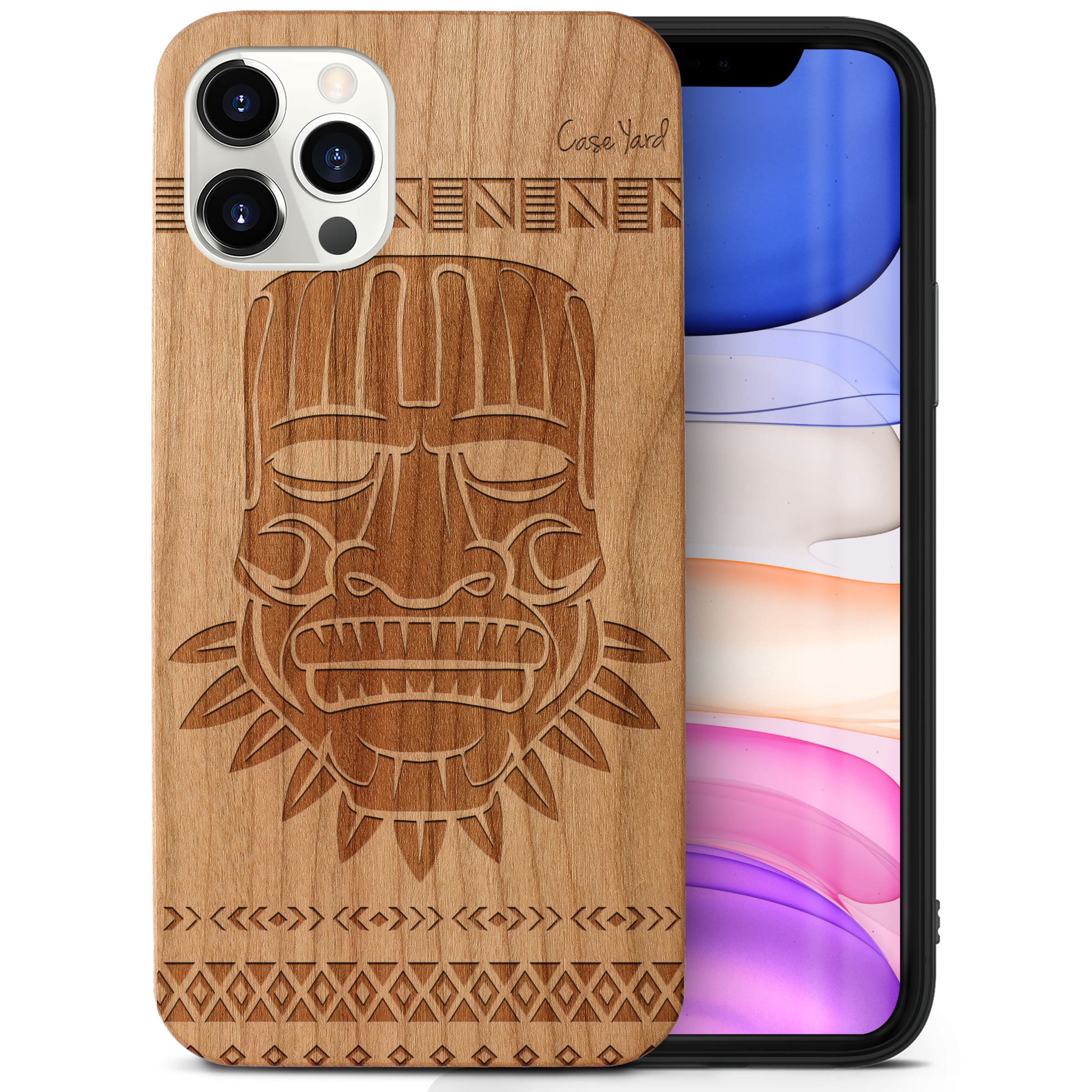 Case Yard Wooden Case Outside Soft TPU Silicone, Slim Fit Shockproof ...