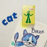 Who Me? - Gumby Clay Art Rectangle Acrylic Fridge Refrigerator Magnet ...