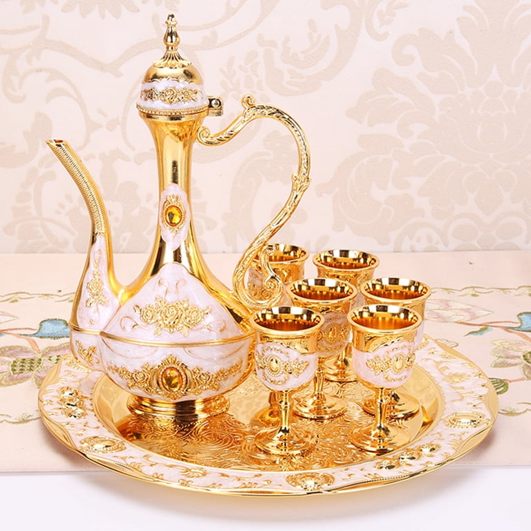 Antique Gold Tea Set