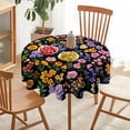 50x50in Round Tablecloth Car Line Straight And Dense Wireless Head Gap ...