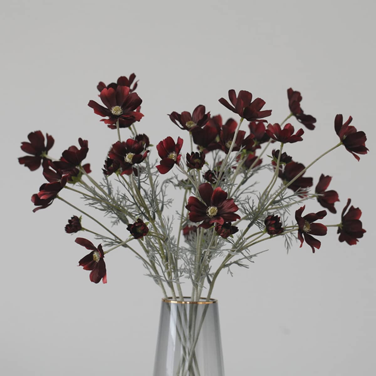 HAOSHICS 6pcs Artificial Simulation Flower Plants Home Decor Wedding ...