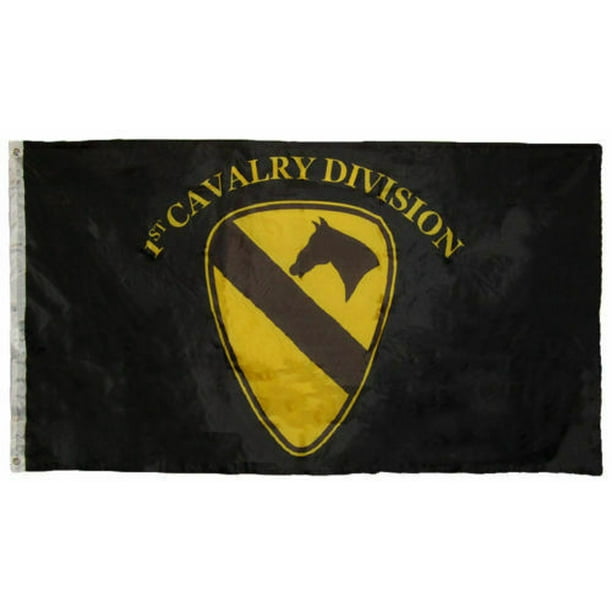 3x5 1st First Cavalry Division Polyester 3x5 Grommets Flag ARMY ...