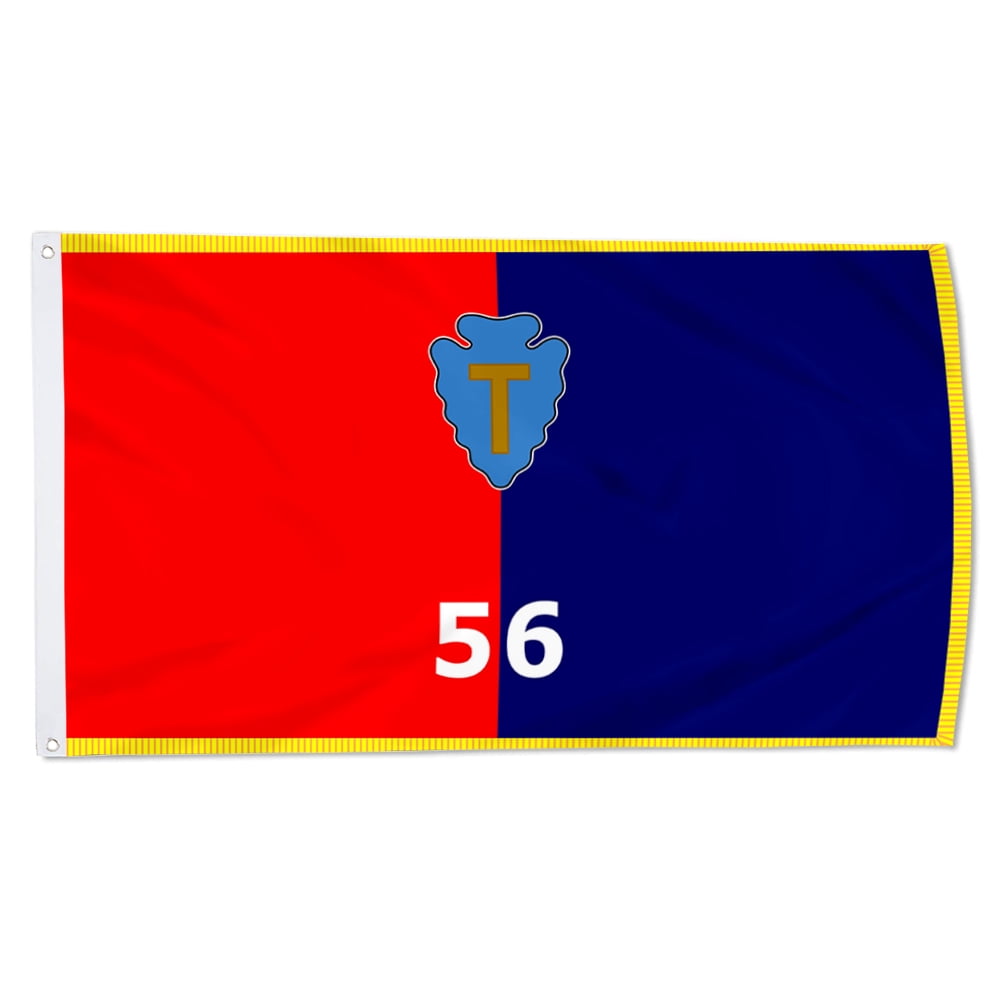 Cayyon 56th Infantry Brigade Combat Team Teaxs Arng Flag 3x5Feet ...