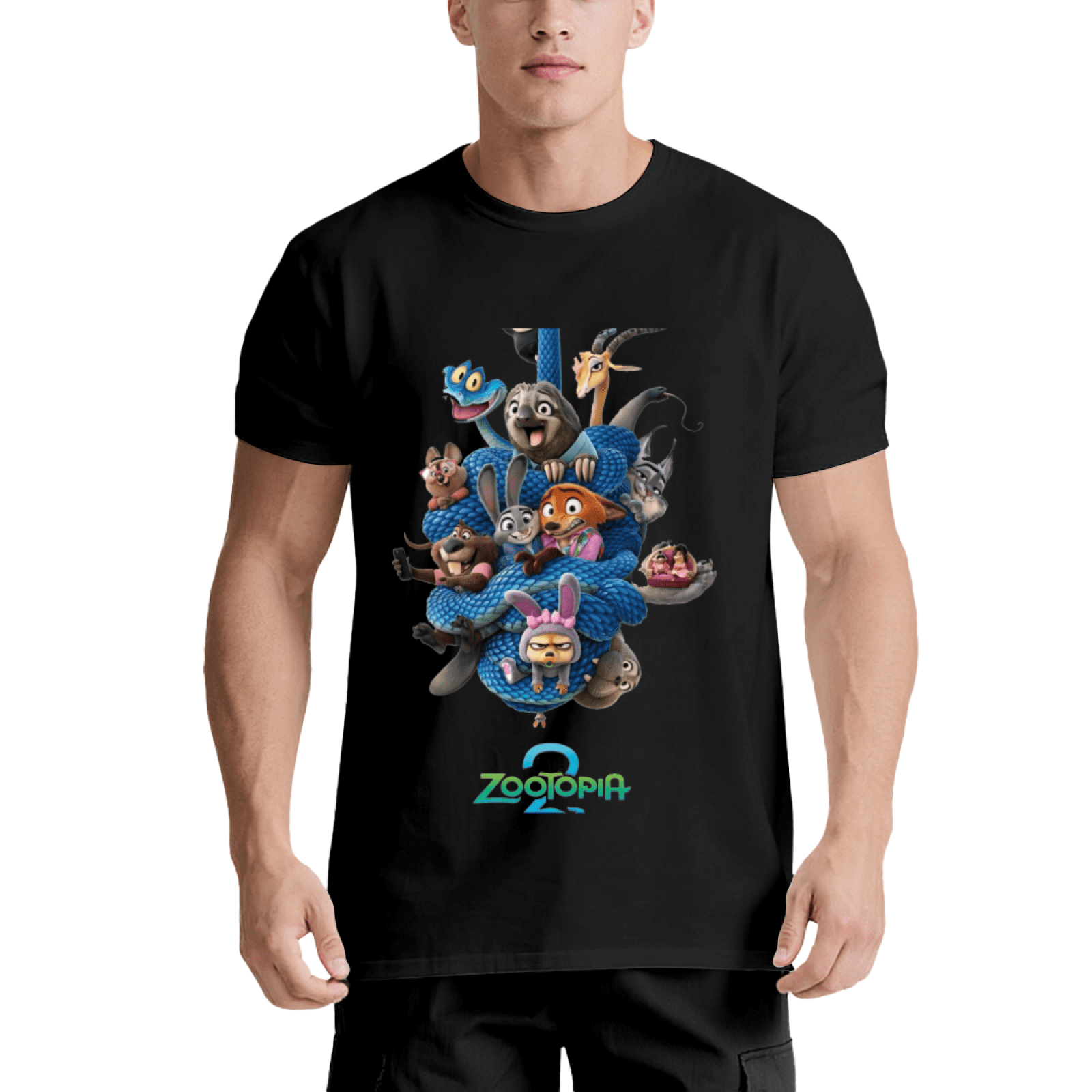 Click here for Jfkomlqf Zootopia 2 Short-Sleeve T-Shirt For Men &... prices