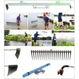 Rake Zilla | Extra Large Heavy Duty Aquatic Weed Rake with Long Tines ...