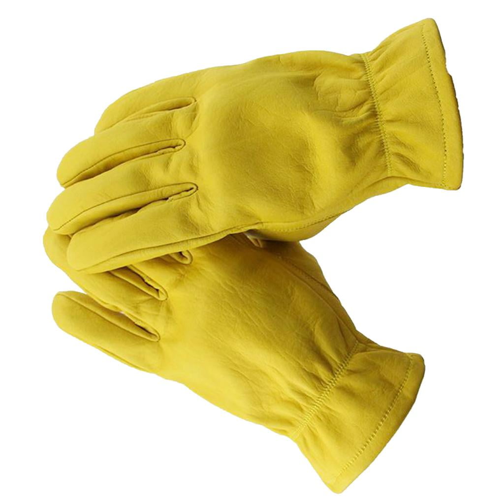 Click here for Colaxi Biker Gloves Cowhide Work Gloves For Garden... prices
