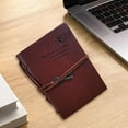 Classic Leather Diary with Key Lock, Vintage Notebook for Journal ...