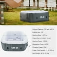 CO-Z 5ft Inflatable Hot Tub Pool with Massage Jets and All Accessories ...