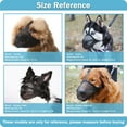 Breathable Basket Dog Muzzle, Adjustable Straps, Prevents Biting ...