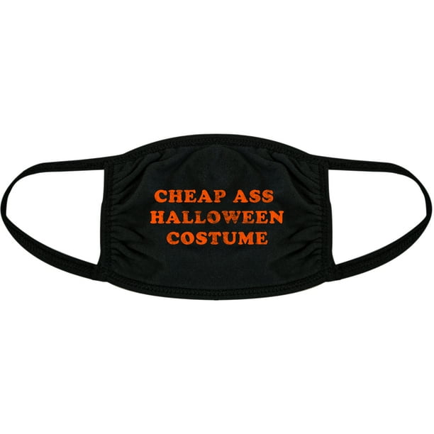 Cheap Ass Halloween Costume Face Mask Funny Halloween Party Graphic Nose And Mouth Covering