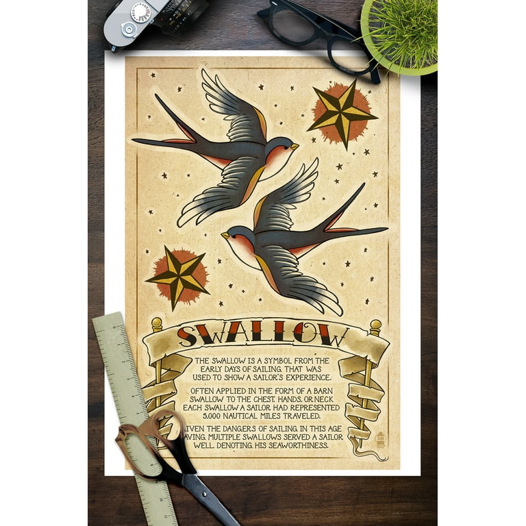 Sailor Tattoo Swallow