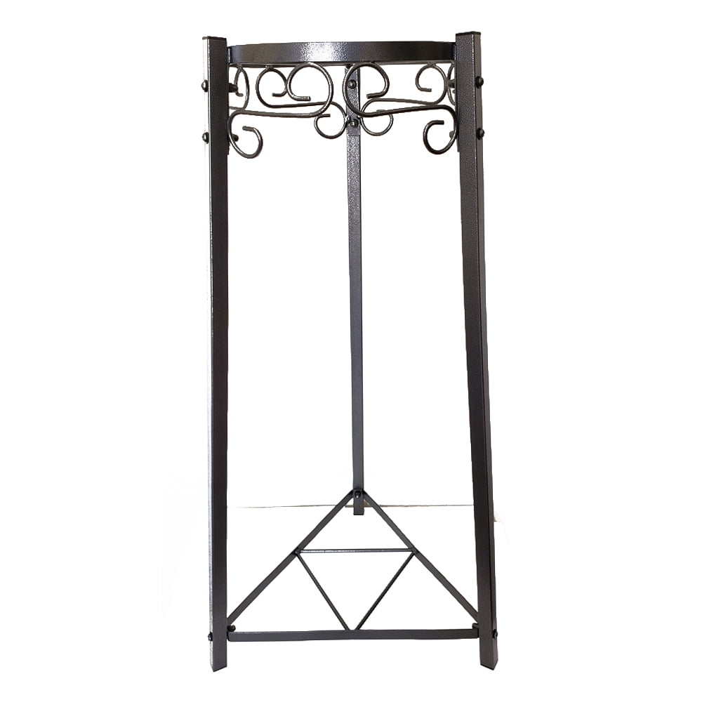 32" 2 Step All Metal Stand - Black - Ceramic / Porcelain Crock Stand ...