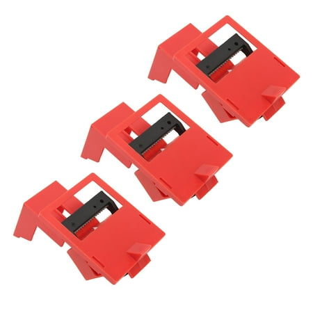 Circuit Breaker Lockout, 3Pcs/Set Good Insulation Clamp On Circuit ...