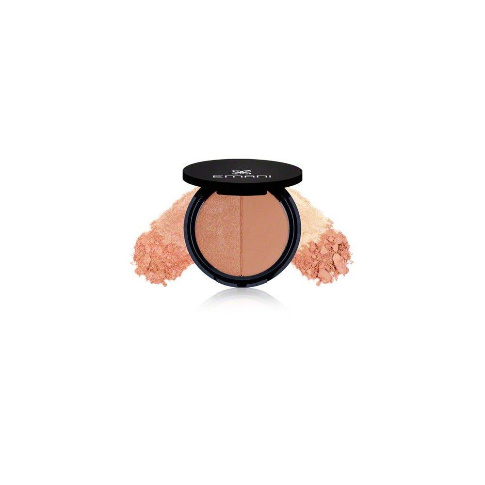 Emani Blush & Bronzer - Natural Mineral Pressed Bronzer for Face ...