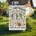 ViciArt Dancing Skeletons Garden Flag – 36”x60” Funny Halloween Yard ...