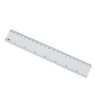 Business Source Nonskid Stainless Steel Ruler 12" Length - 1/16, 1/32 ...