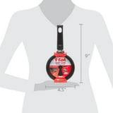 T-fal One Egg Wonder 4.75" Aluminum Non-Stick Frying Pan in Black - Walmart.com