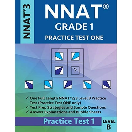 NNAT Grade 1 - NNAT3 - Level B: NNAT Practice Test 1: NNAT 3 Grade 1 ...