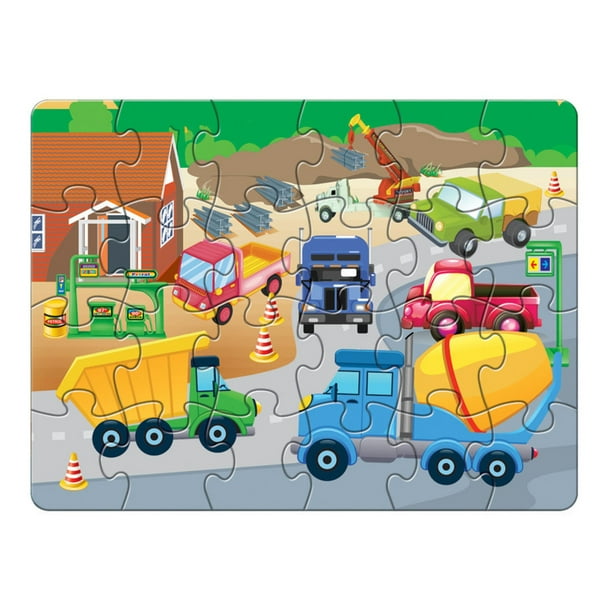 24 Pieces Jigsaw Puzzles Perfect Snap Tight Interlocking Puzzles For ...