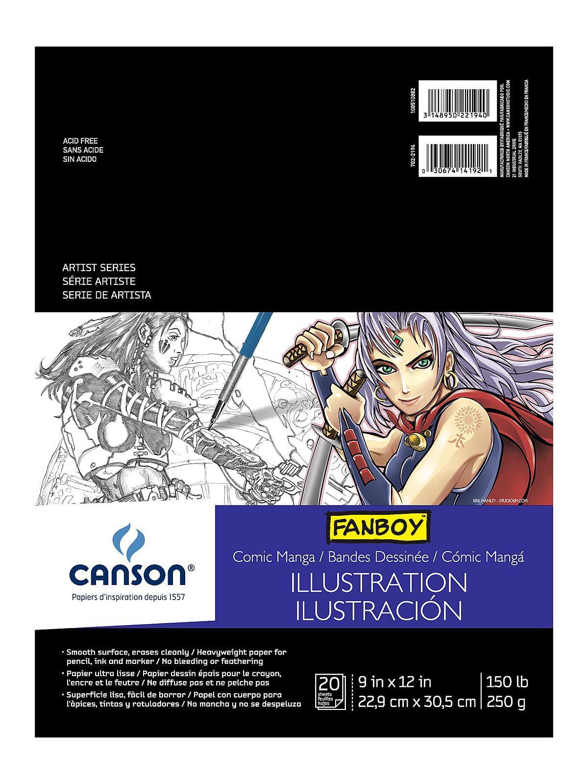 Canson 12" x 9" Drawing Paper Pad (60 Sheets) - Walmart.com