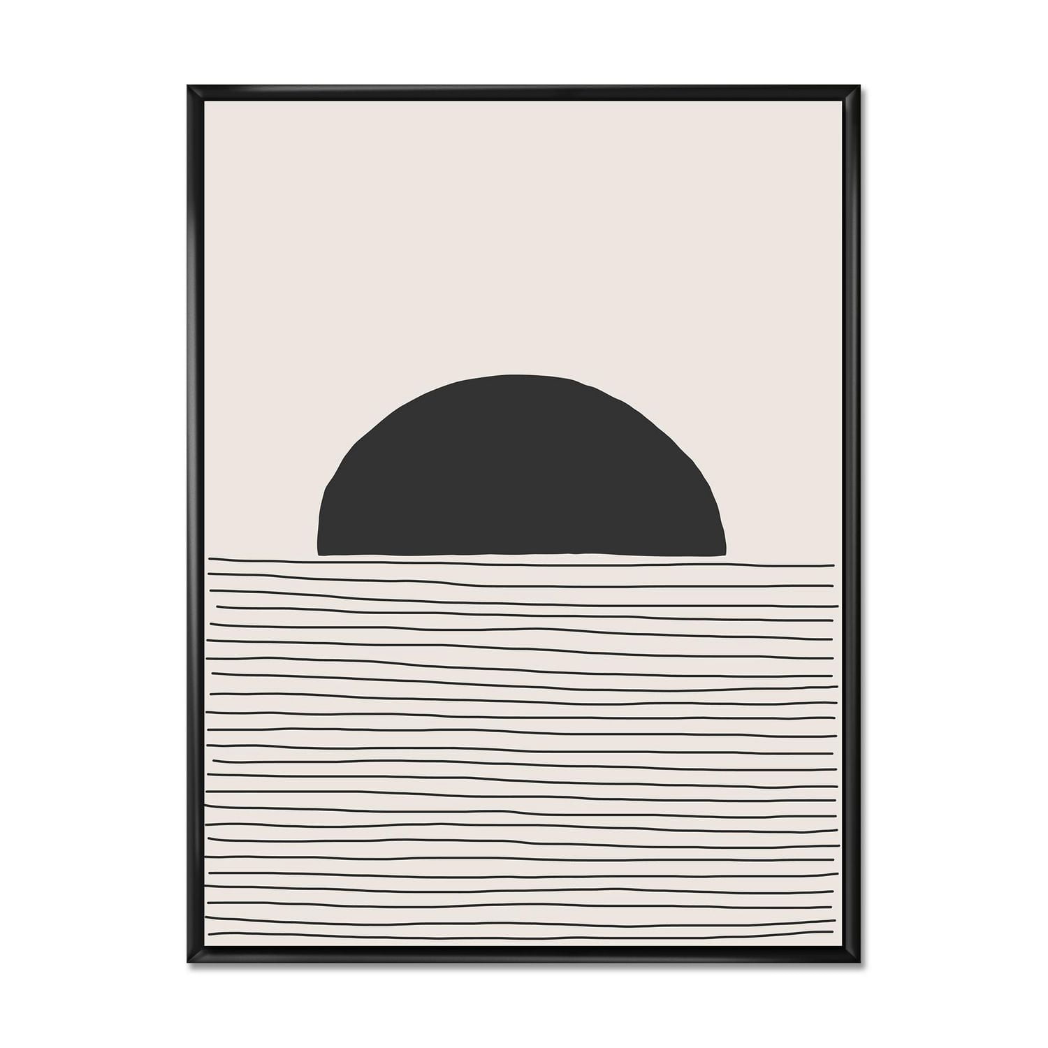 Click here for Designart Minimal Geometric Lines And Circle V Flo... prices
