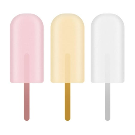 Popsicle Sticks 50PCS Acrylic Popsicle Sticks Reusable Cakesicle Sticks ...