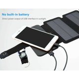 Onemayship Portable Solar Power Bank Mobile Phone Charger Panel ...