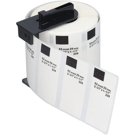 HUACA Thermal Labels, 29x62mm Continuous Length Paper Tape Labels ...