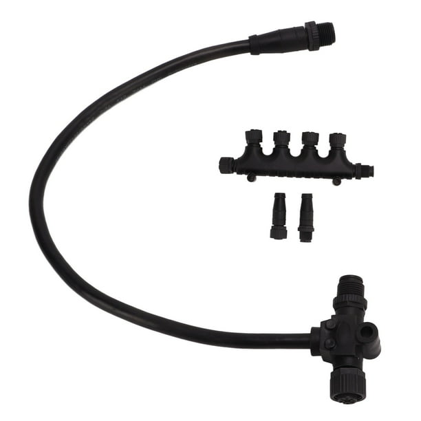 For N2K 4 Port T Connector, Two Way Connection For NMEA 2000 Cable Kit ...