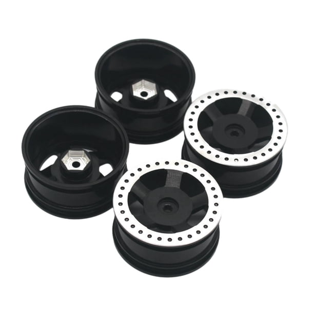 4 Pieces 12mm Hex Hubs RC Hobby Car RC Wheel Rims Hub Spare Parts, 1/12 ...