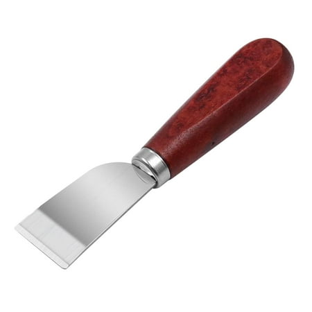 DIY Leathercraft Tool Wooden Handle Leather Cutting Leather Shovel ...