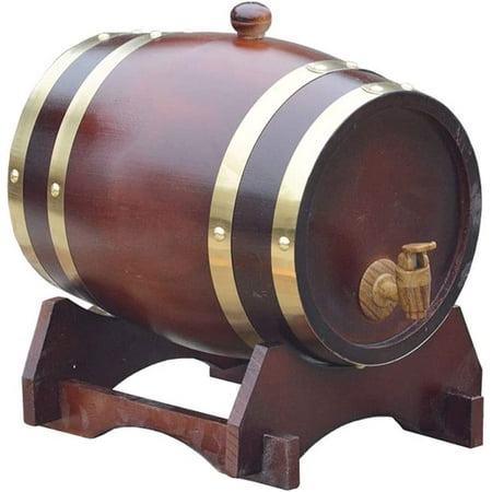 Wine Barrel Oak Whiskey Barrels, Oak Barrels with Built-in Foil Pad for ...