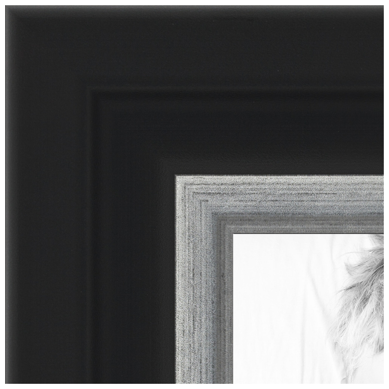 ArtToFrames 16x16 Inch Black Picture Frame This Black MDF Poster Frame ArtToFrames 16x16 Inch Black Picture Frame This Black MDF Poster Frame