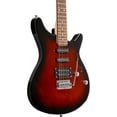 Rogue Rocketeer RR100 Electric Guitar with Tuner and Pickup, Red Burst ...