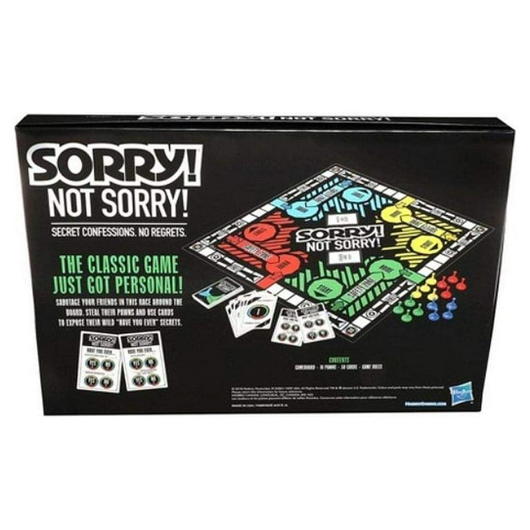 Sorry Game Rules