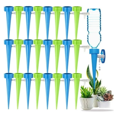 Slow-Release Plant Watering Spikes for Potted Plants,4 Pack Plastic ...