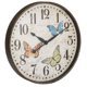 Westclox 12" Round Butterfly Wall Clock - Walmart.com