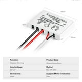 Dimmable 12V Touch Switch for Bathroom Smart Mirror Lighting Easy ...