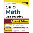 Pre-Owned Ohio State Test Prep: 8th Grade Math Practice Workbook and ...