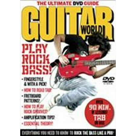 Guitar World -- Play Rock Bass!: The Ultimate DVD Guide (DVD) | Walmart ...
