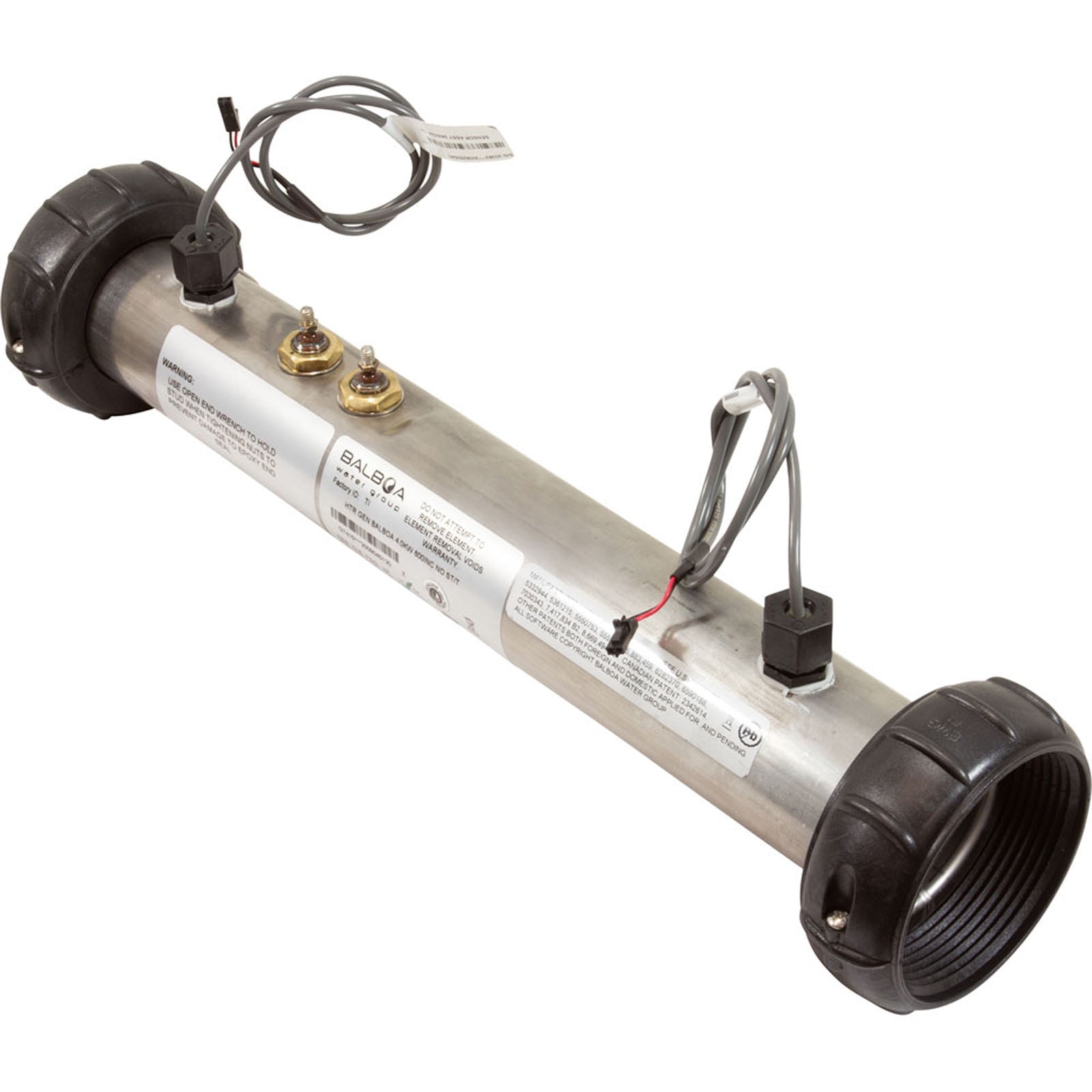 Heater, FloThru, BWG M7, 4.0kW, 230v, w/o Mounting Studs - Walmart.com