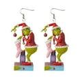 Grinch Christmas Decorations Grinch Decor 1 Pair Cute Cartoon Grin Ch