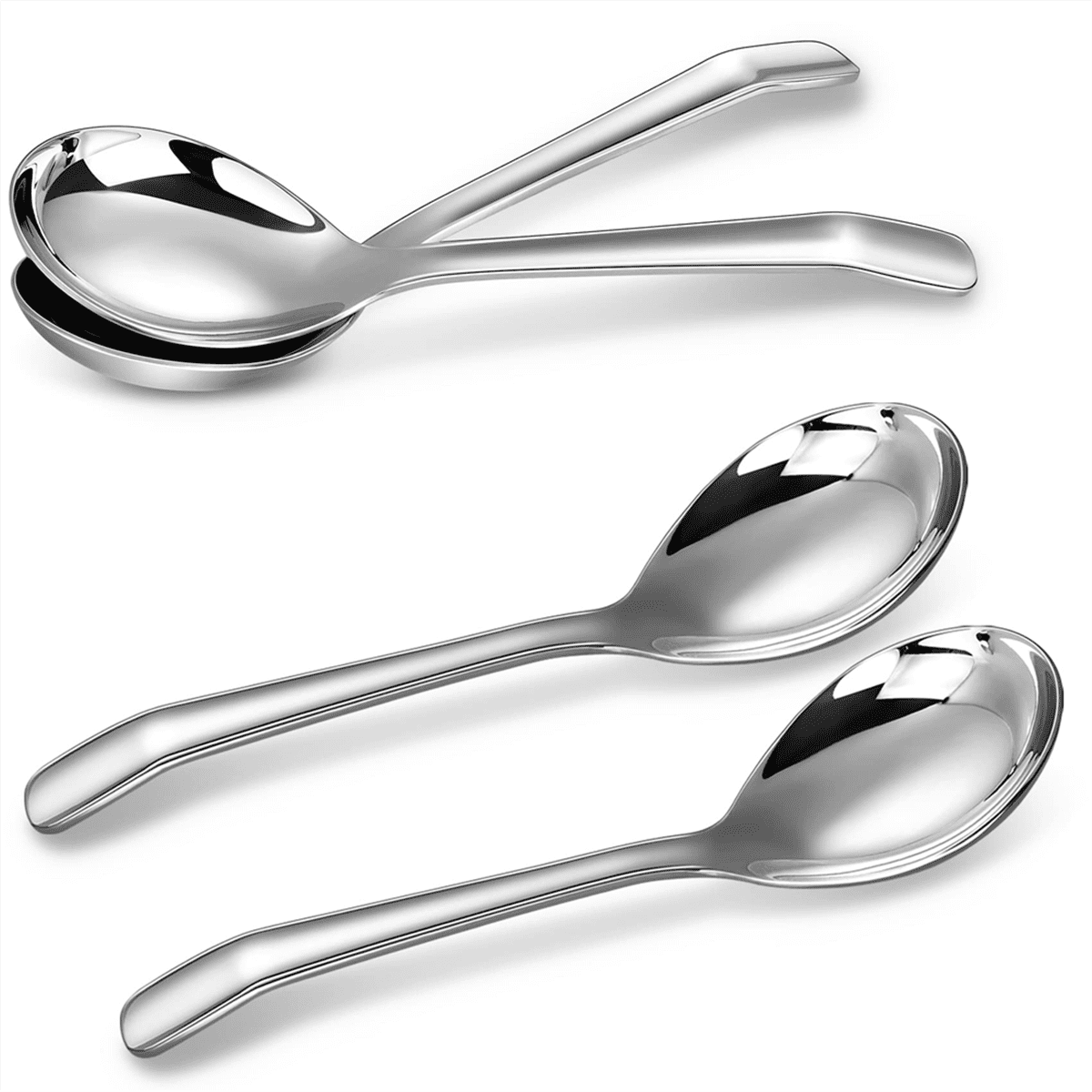 Click here for Unbranded 7.3 Inches Soup Spoons With Hook Handle... prices
