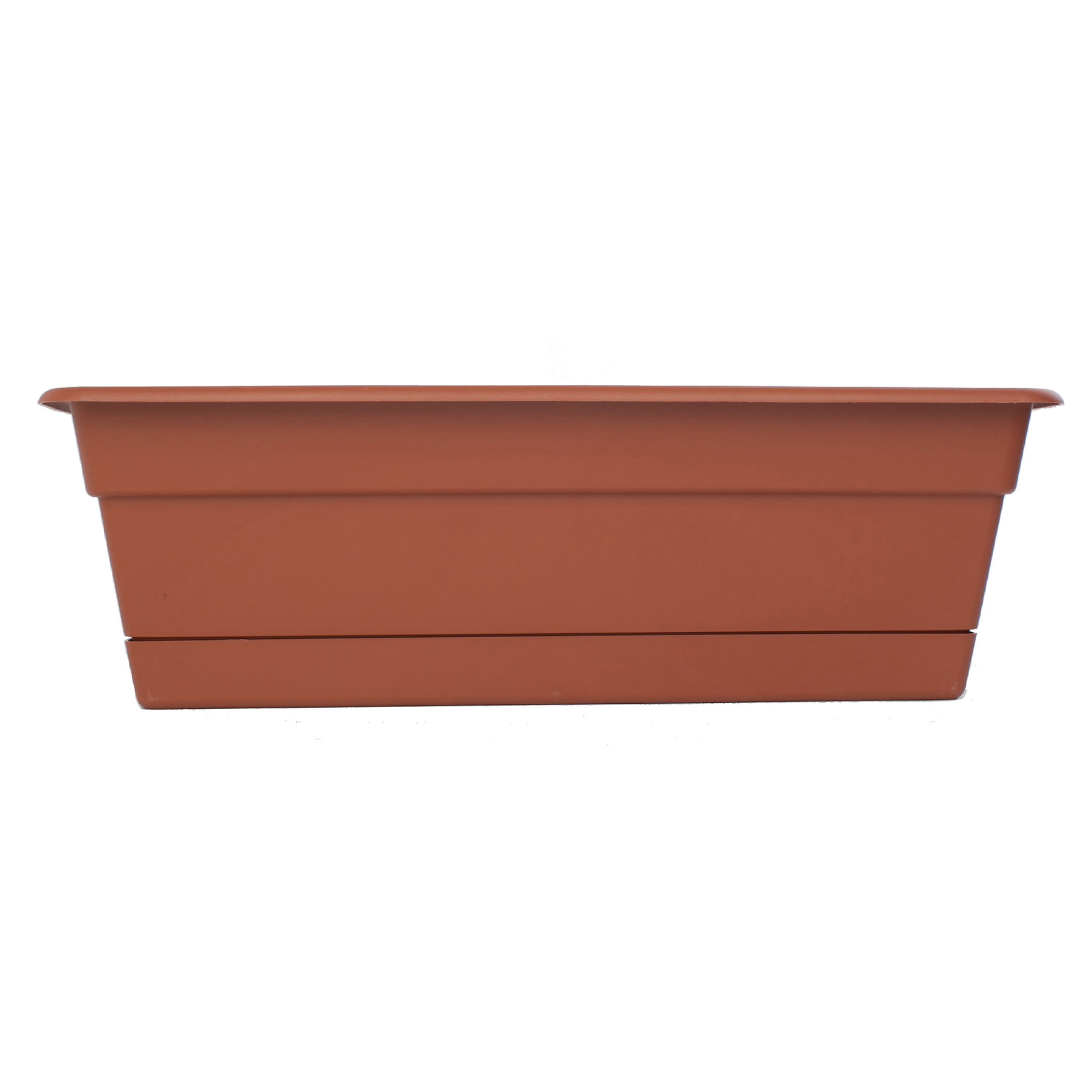 Bloem 18-in Wide Dura Cotta Resin Window Box Planter - Terra Cotta ...
