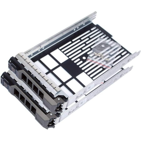 Pack-2, Hard Drive Tray Caddy for Dell Poweredge Series 11/12/13 Generation Models 3.5 SAS/SATA ...