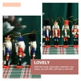 6 Pcs Nutcracker Holiday Nutcrackers Christmas Decorations Traditional ...