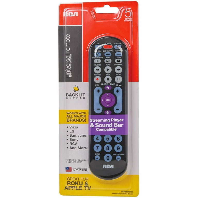 Universal Remote Control Rca